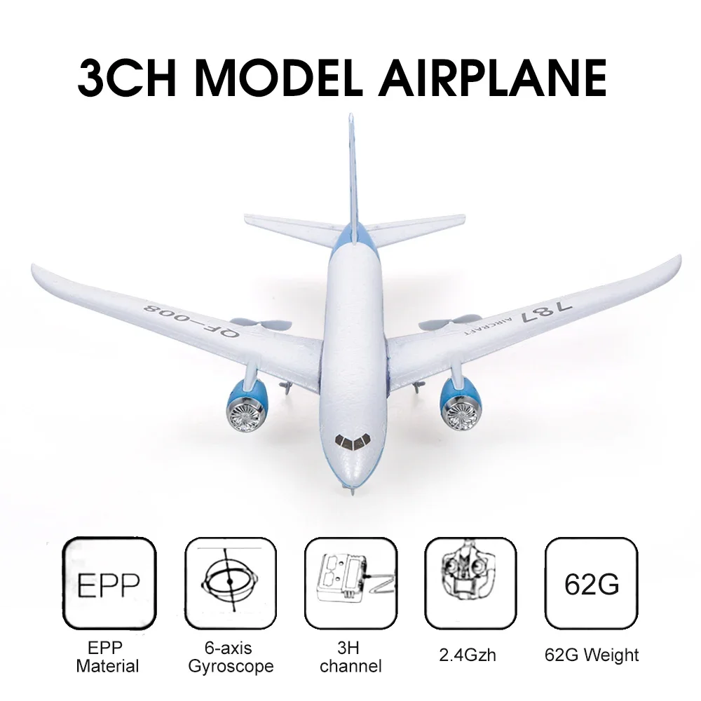 QF008-Boeing-787-Airplane-Miniature-Model-Plane-3CH-2-4G-Airplane ...