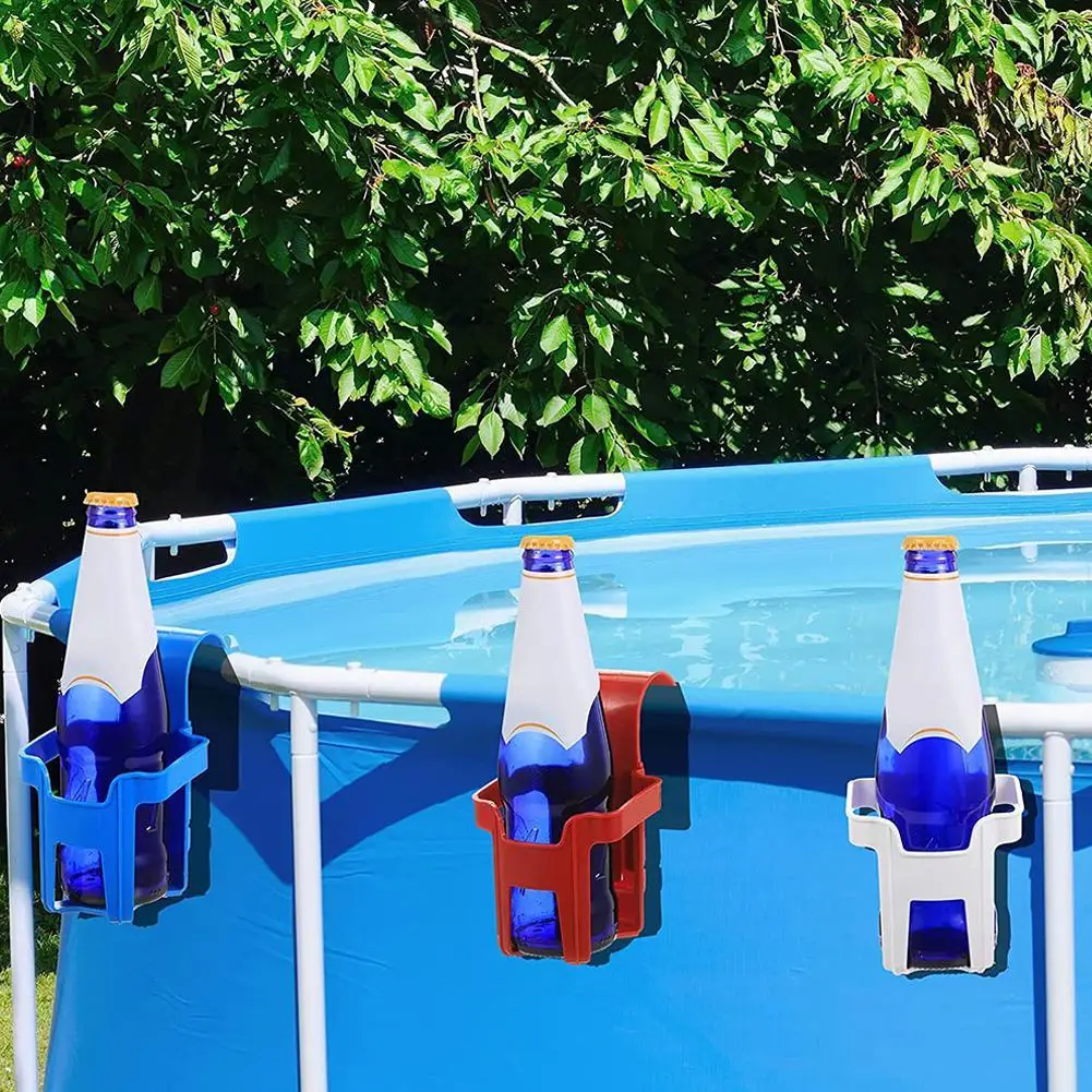 Poolside Cup Holder For Above Ground Swimming Pool, ABS Water Cup ...