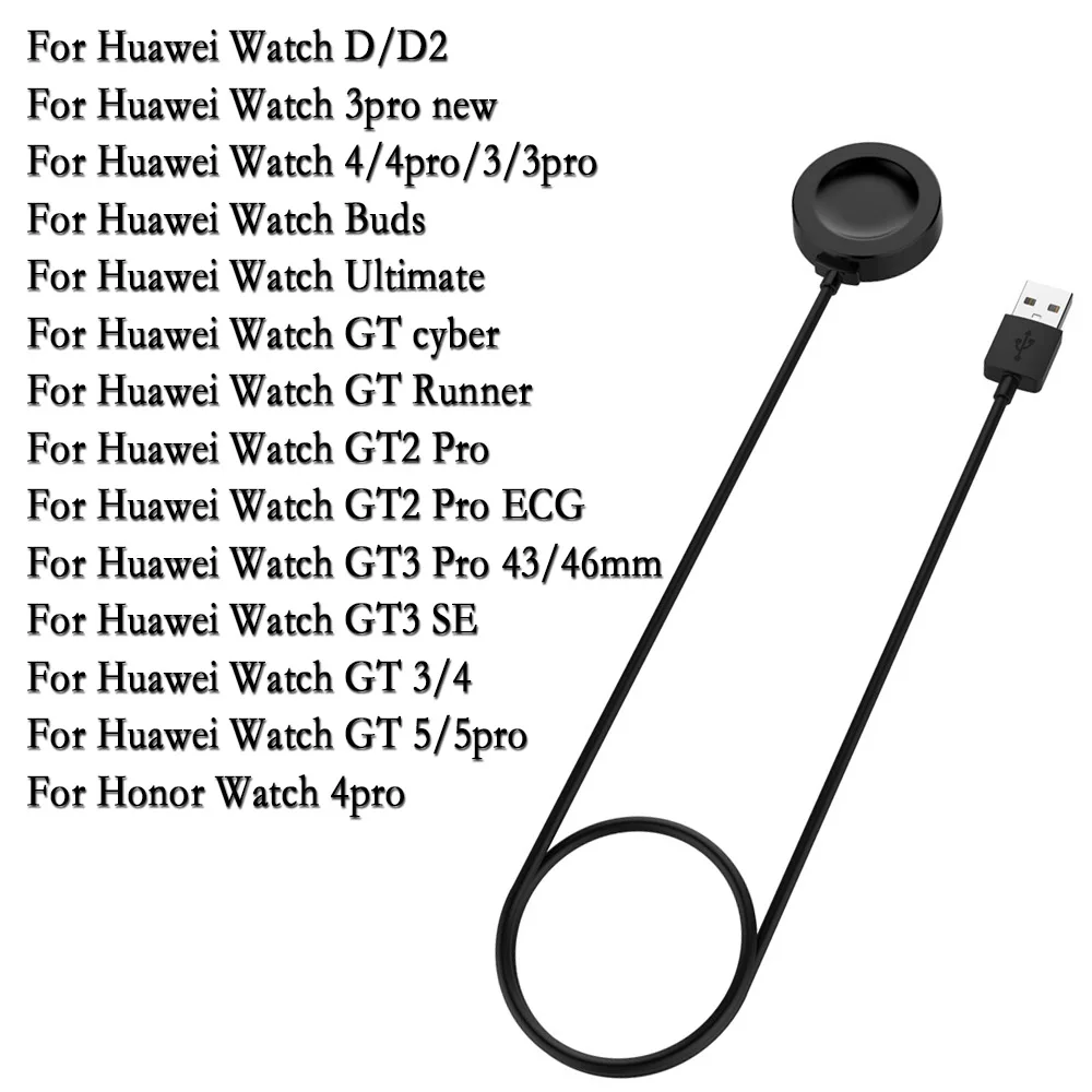 100cm Charger Wire Charging For Huawei Watch D/D2 USB Cable Charge For ...