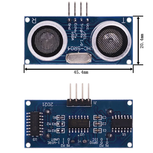 새로운 초음파 모듈 Arduino Hcsr04 용 Hc Sr04 거리 측정 변환기 센서 소개 Clikgo