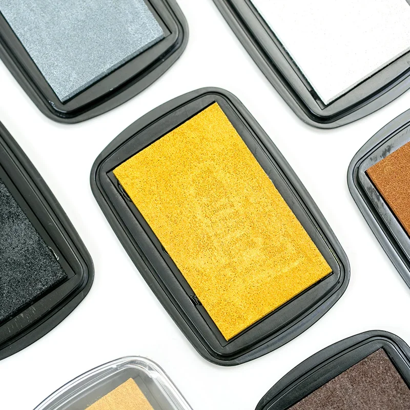 Metallic-Stamp-Pad-DIY-Scrapbooking-Metal-Ink-Pad-Pearly-Lustre-Rubber ...