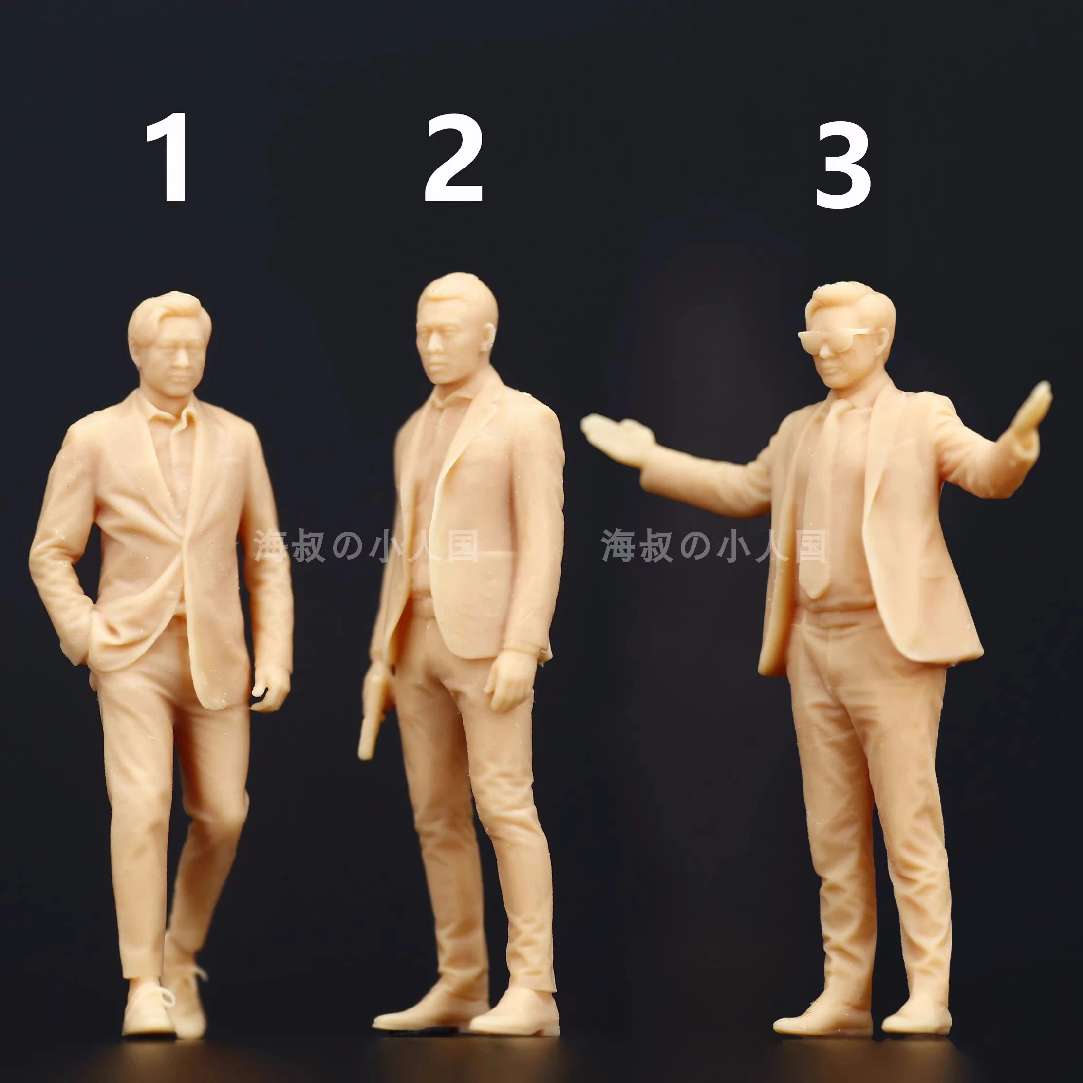 1/64 A095 Raging Wind Gao Qiqiang Anxin Doll Model Handmade Unpainted ...