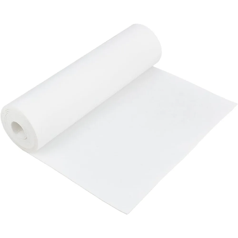 78.7x15.7inch Felt Roll Floral White Craft Felt Fabric 2mm Thick ...