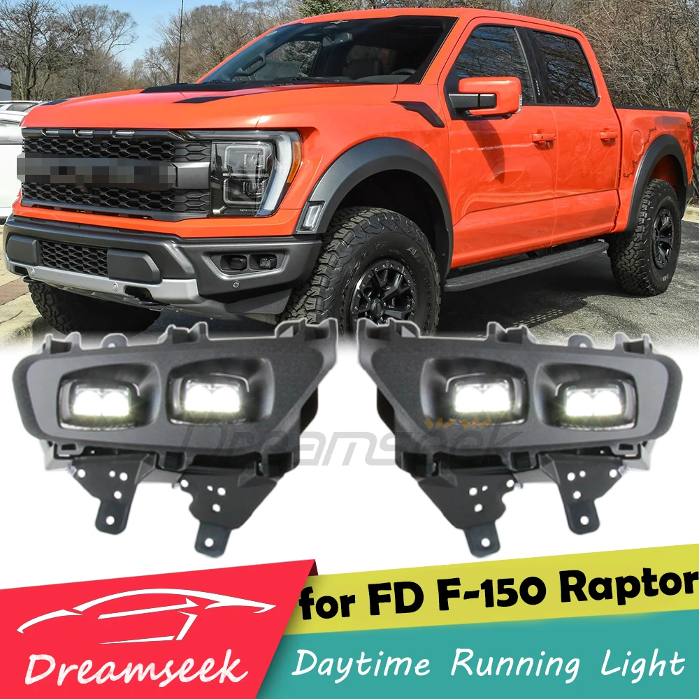 LED-DRL-Daytime-Running-Light-For-Ford-F-150-F150-Raptor-2021-Driving ...