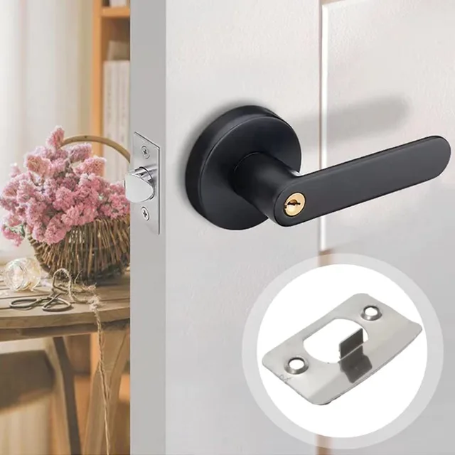 Stainless Steel Strike Plate Polished Replacement Latch Door Frame