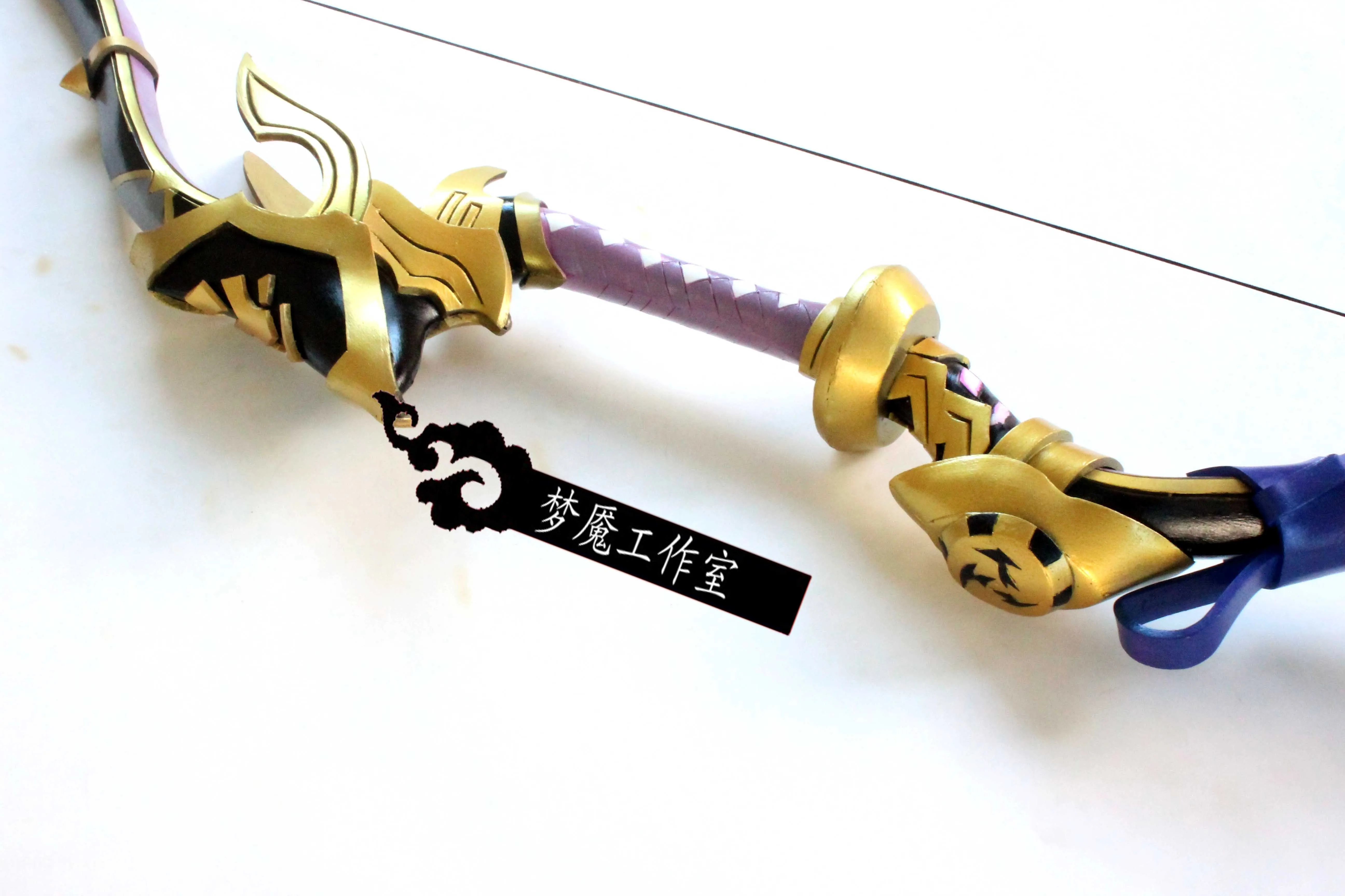 120CM Game Genshin Impact Yoimiya Hamayumi Bow Cosplay Replica Weapon ...