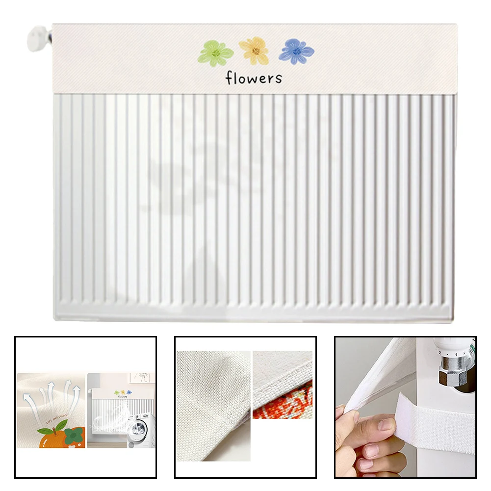 Heater dust cover linen fabric style half package suitable for ...