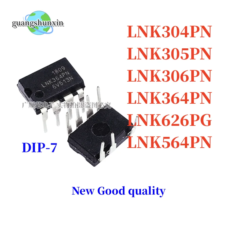10pcs-100-NEW-LNK304PN-LNK305PN-LNK306PN-LNK364PN-LNK626PG-LNK564PN-DIP ...