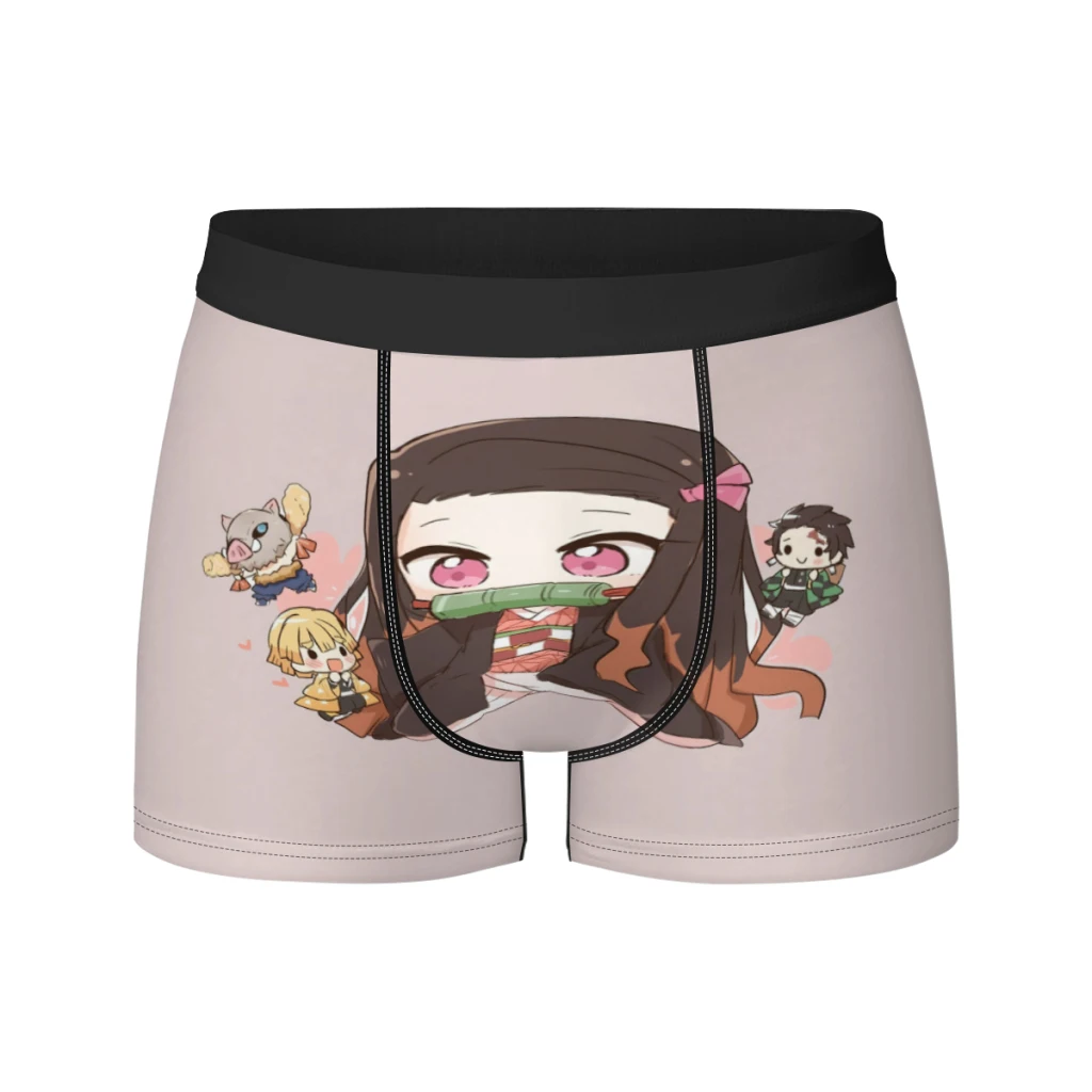 Calzoncillos tipo bóxer elásticos de seda de leche transpirables con ...