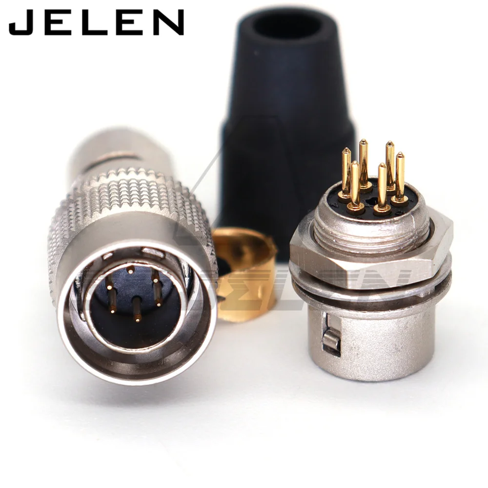 hirose-HR10A-7R-6S-HR10A-7P-6P-6pin-Hole-Activity-Male-Female-Plug ...