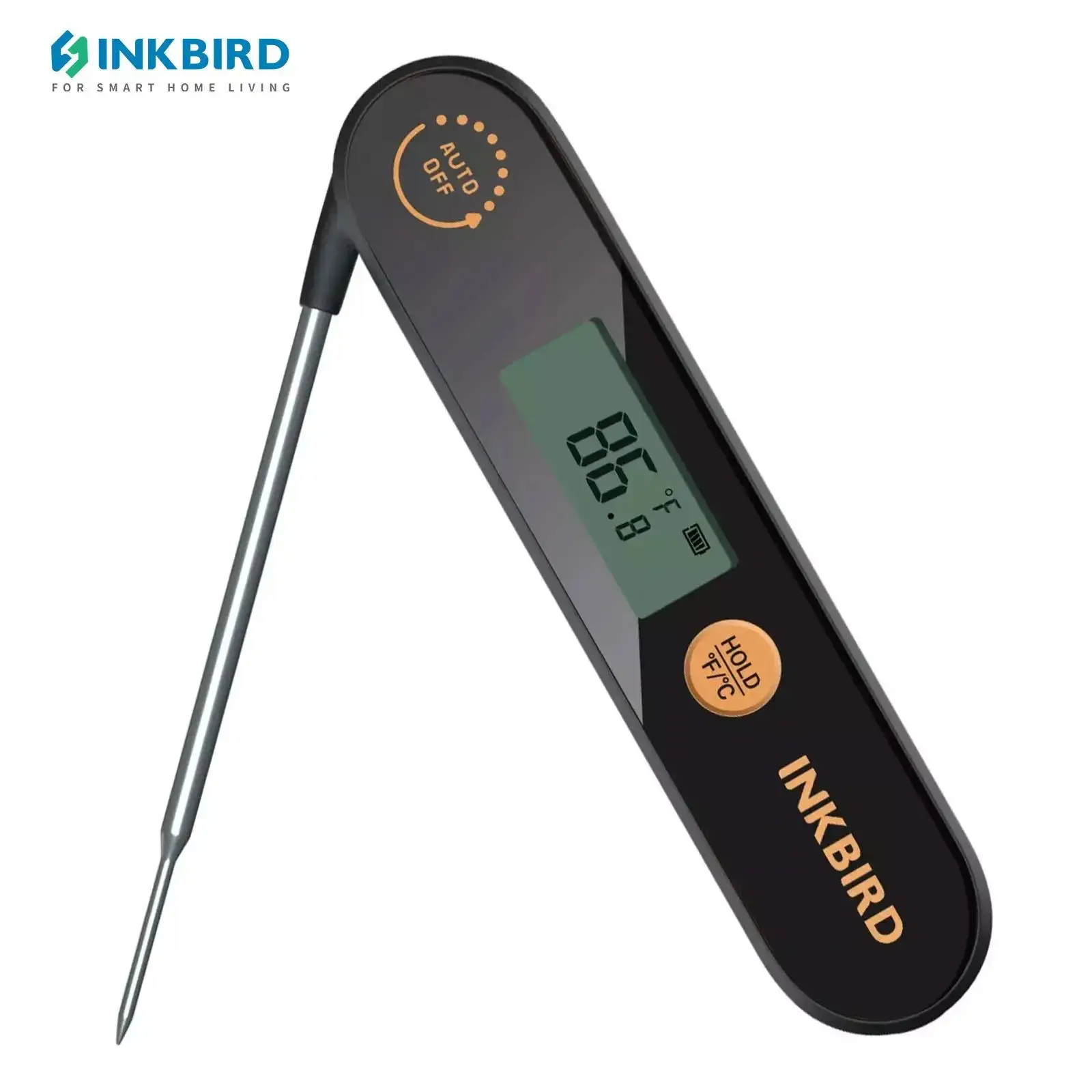INKBIRD-IHT-1X-Handheld-Meat-Thermometer-USB-Rechargeable-Digital ...