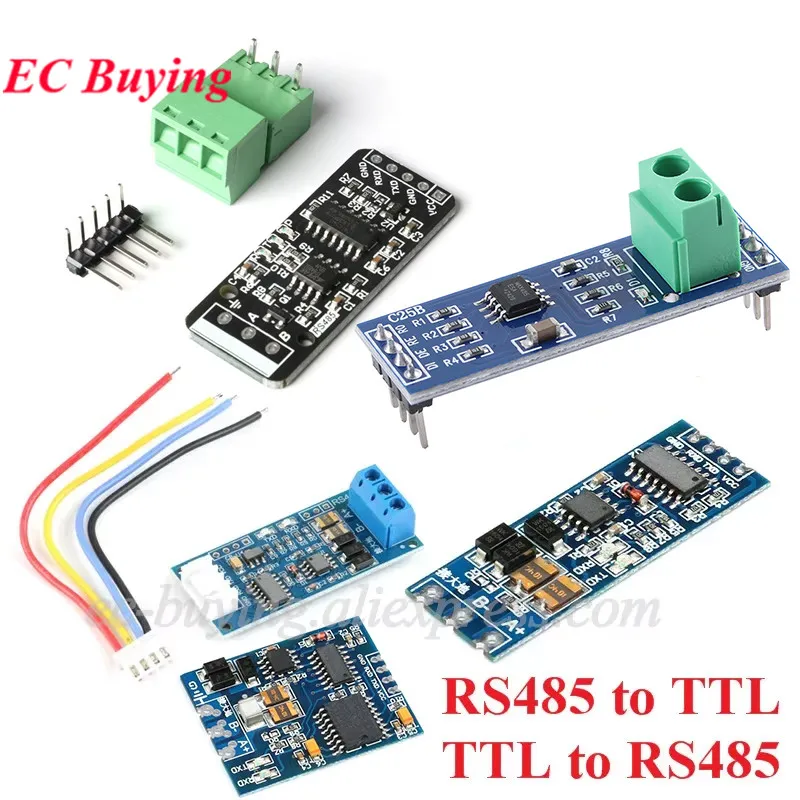 Microcontroller Accessories 10Pcs MAX485 RS485 Converter Modules - TTL ...