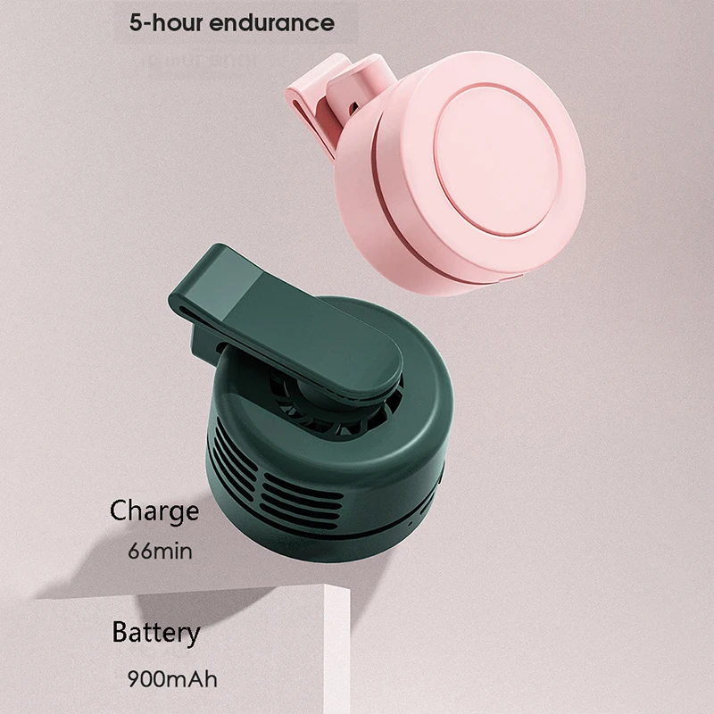 Mini-Clip-On-Fan-USB-Rechargable-Summer-Cooling-Fan-Office-Home ...