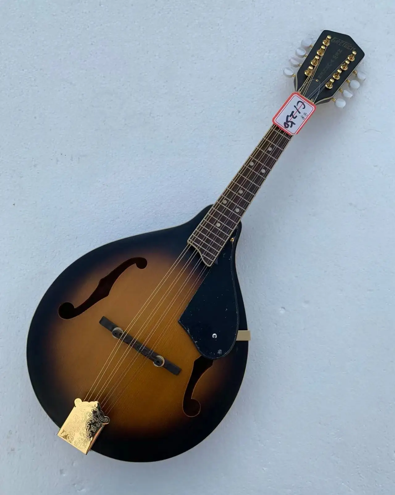 Top-Quality-Custom-Gretch-8-Strings-Mandolin-Guitar-All-Solid-Wood-Body ...