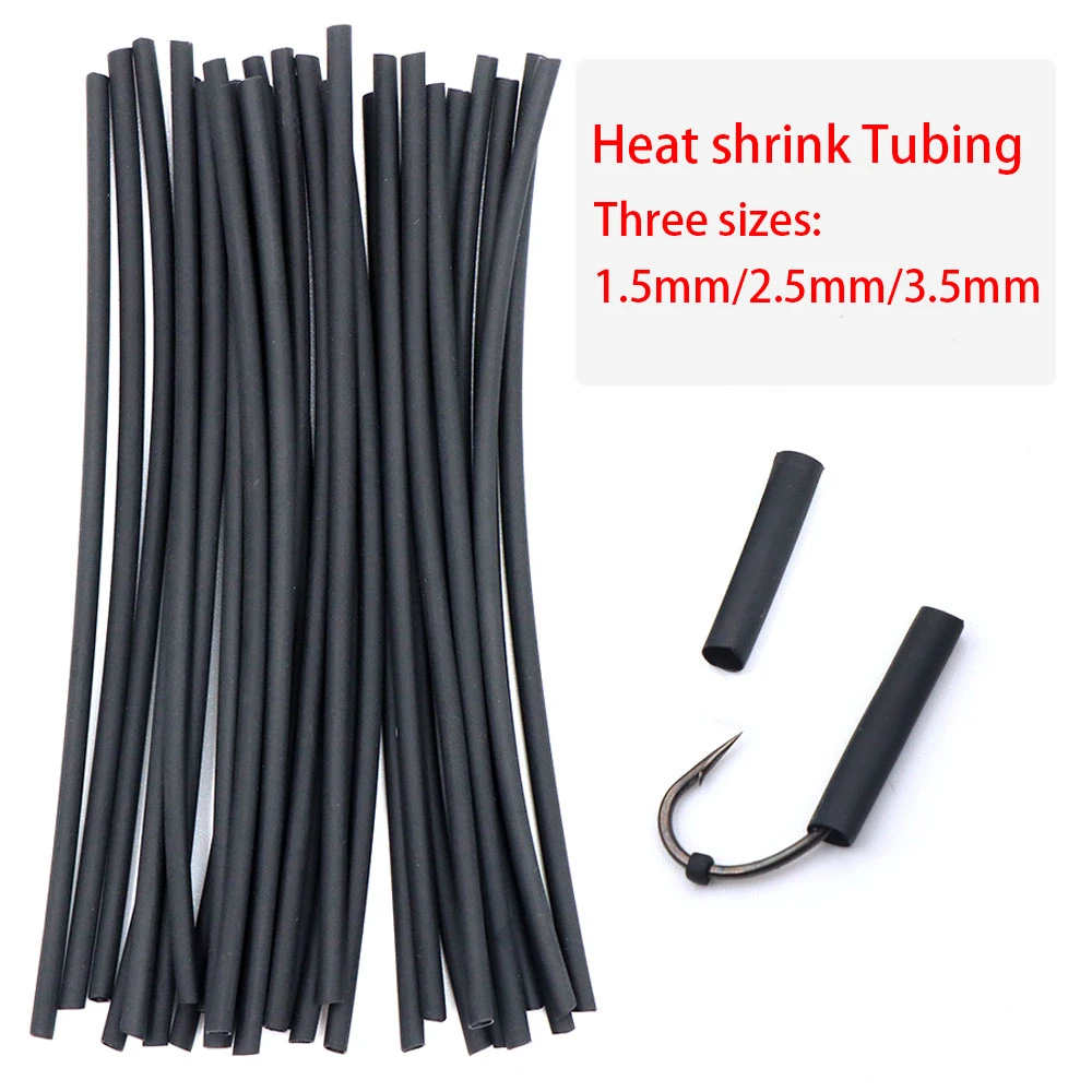 30pcs Carp Fishing Accessories Heat Shrink Tubes For Carp Ronnie Rigs ...
