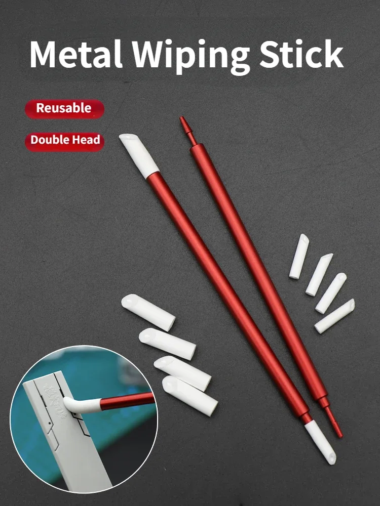 Metal-Wiping-Stick-Reusable-Cotton-Swab-for-Model-Panel-Line-Cleaning-Tools-Assembly-Model ...