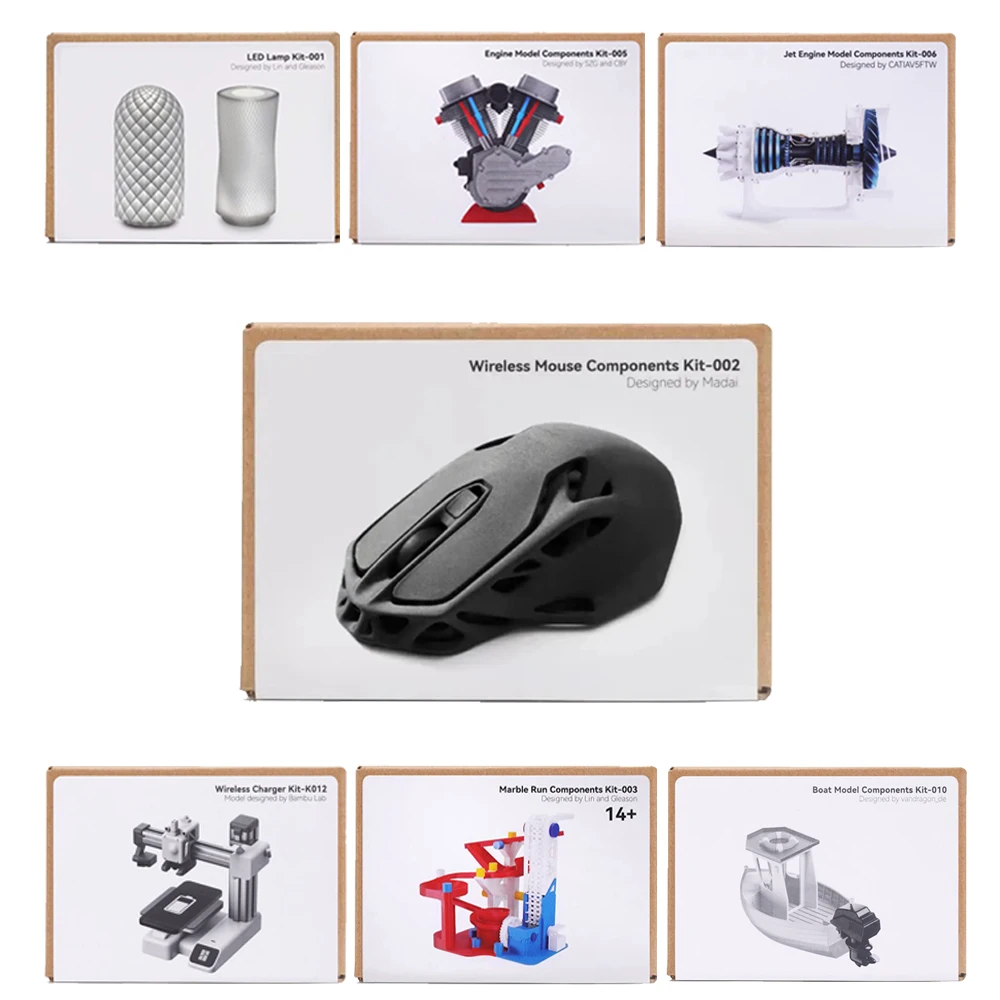 For-Bambu-Lab-3D-Printing-DIY-Creative-Model-Mouse-Wireless-Charger ...