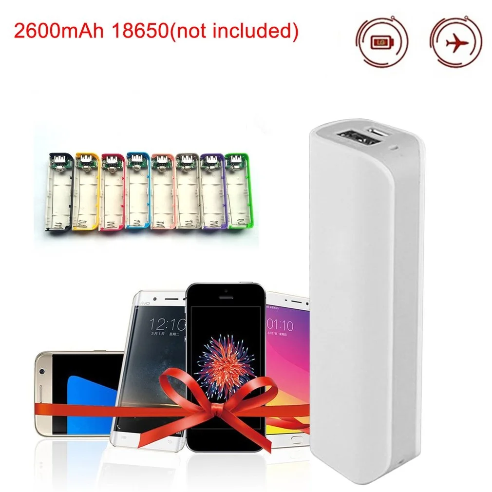 Blue Power Bank Shell เชื่อมฟรีพอร์ต USB Power Bank เครื่องชาร์จ PCB ...