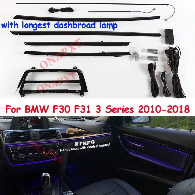 9-color-For-BMW-F30-F31-3-Series-2010-2018-Led-Dashboard-Footwell ...