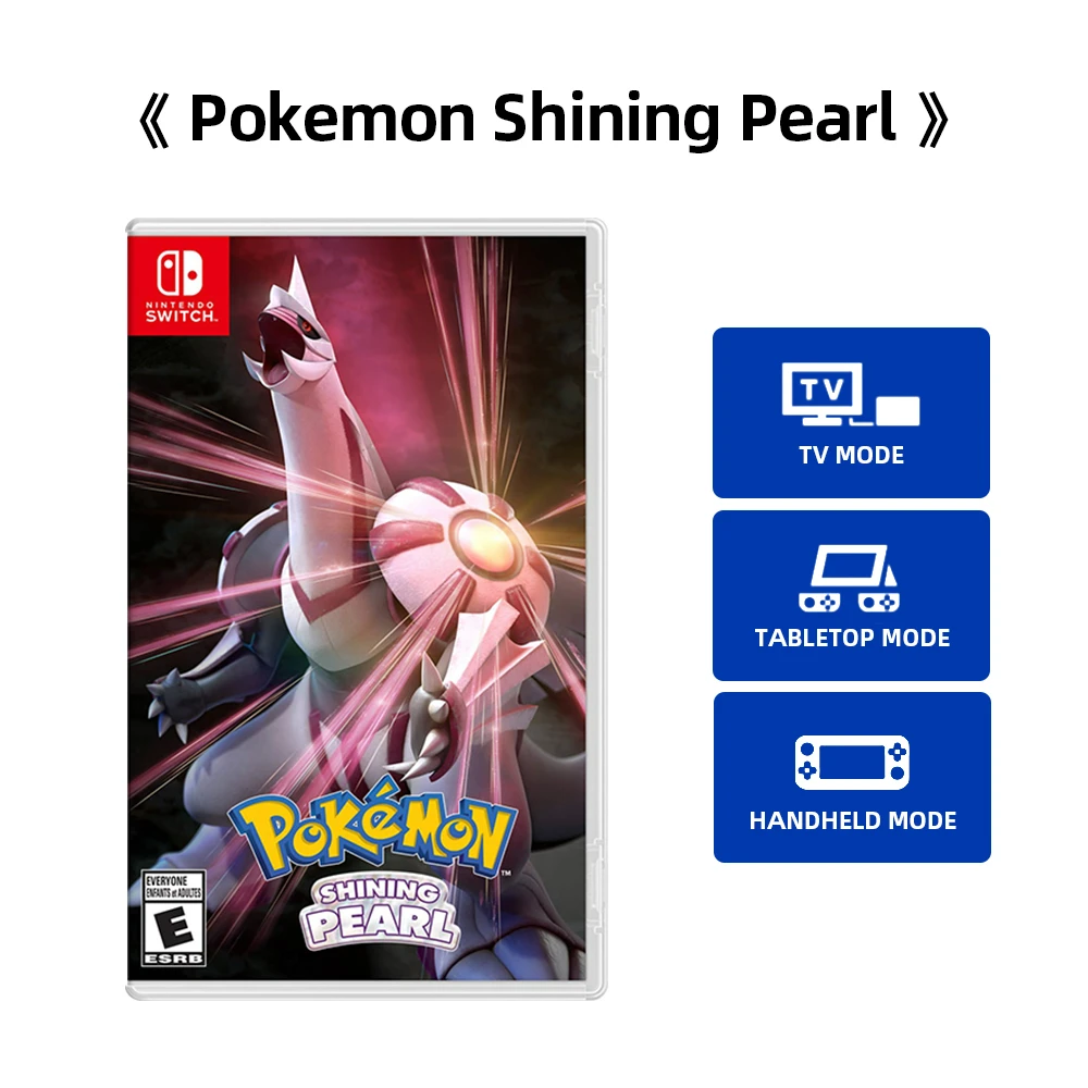 Nintendo Switch Game Pokemon Shining Pearl TV Tabletop Handheld Play ...