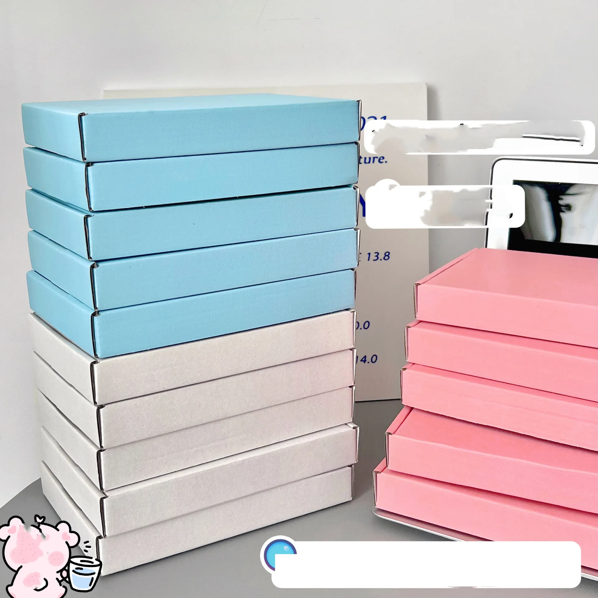 10pcs-20x2-8x13cm-Shipping-Box-for-Small-Business-Mailing-Packaging ...