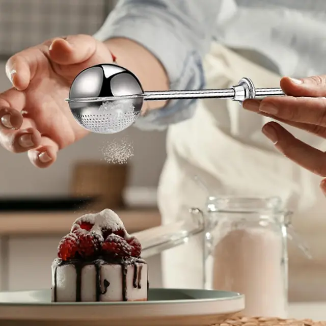 Baker's Dusting Wand Near Me Stainless Steel Tea Infuser - Fine Mesh ...