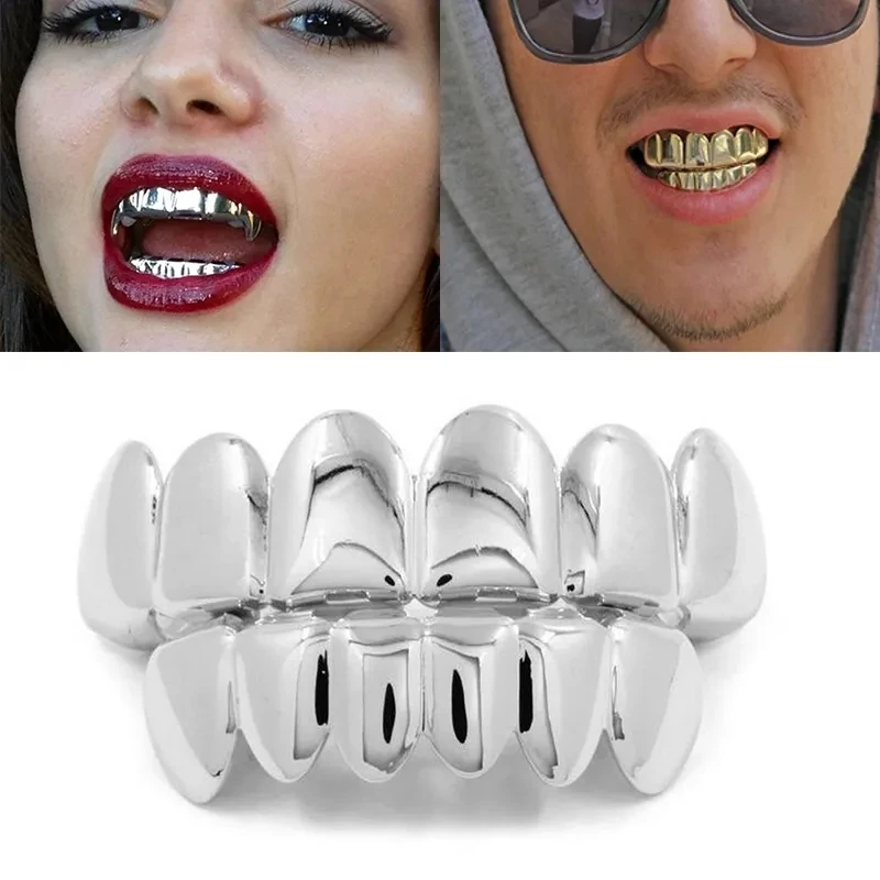 Gold Vampire Teeth Caps