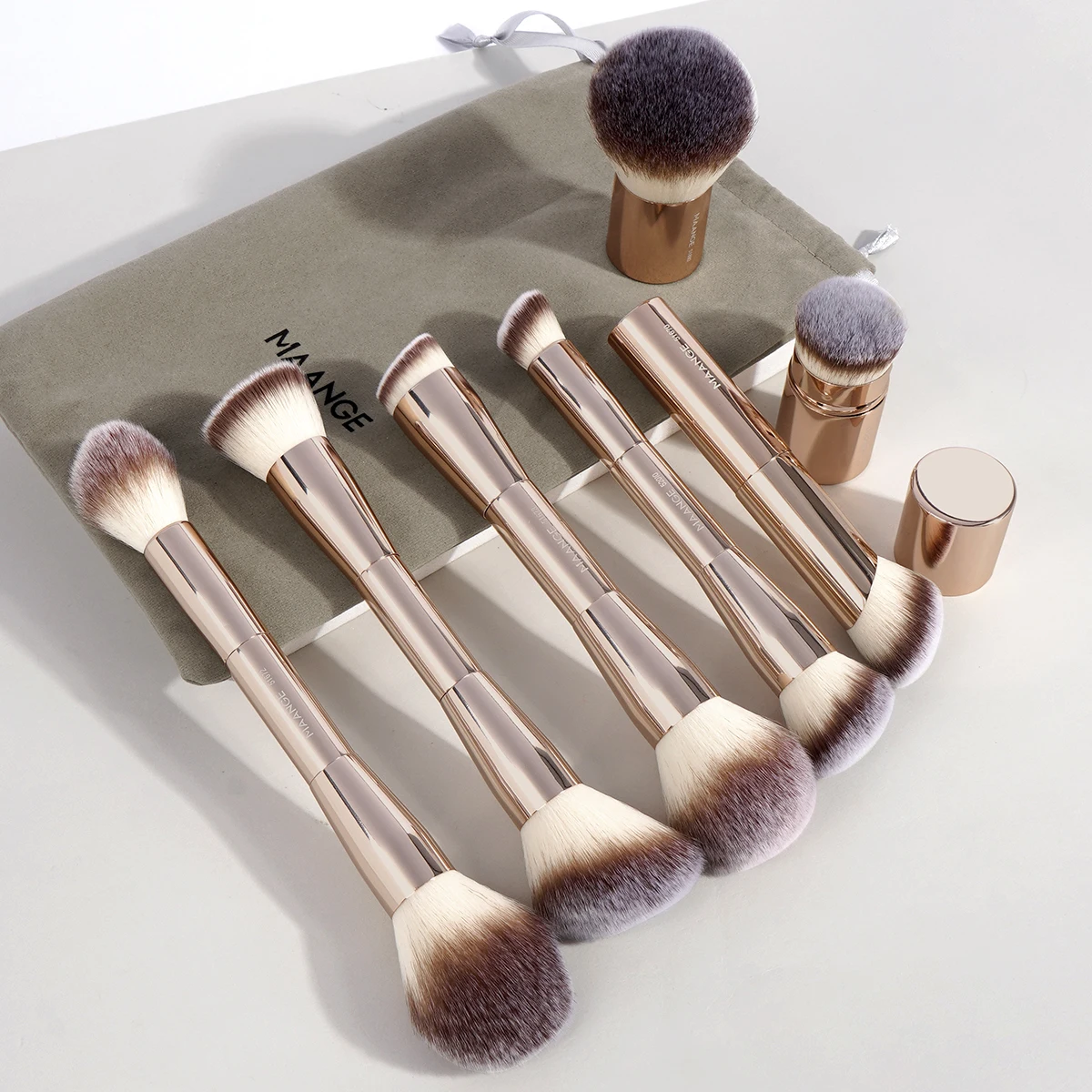 MAANGE-7PCS-Pro-Makeup-Brushes-Set-Double-Head-Foundation-Brush-for ...
