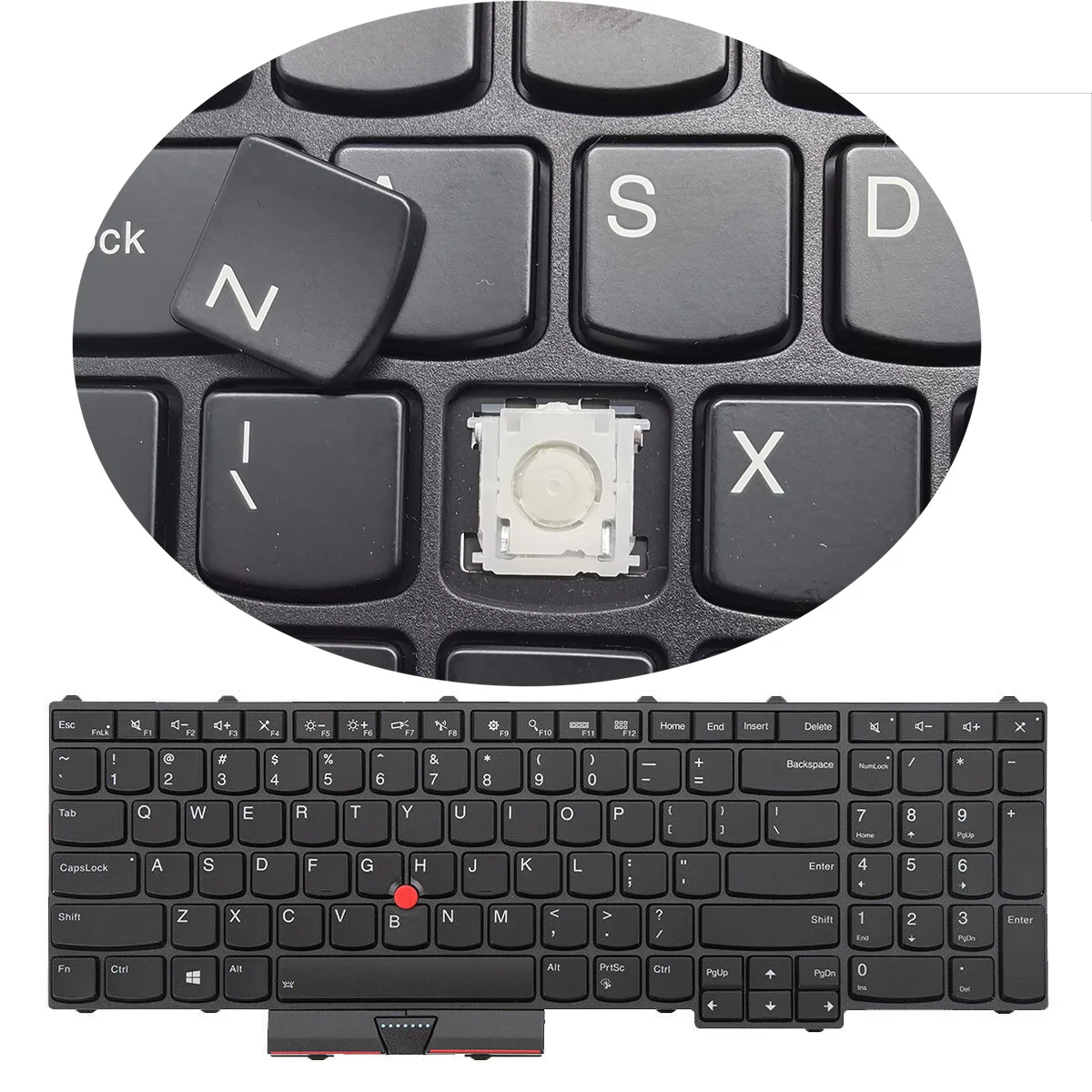 Keyboard-Keycap-Key-Cap-Gunting-Klip-Penahan-Engsel-untuk-Lenovo-untuk ...