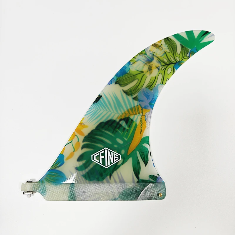 7-8-9-inch-Single-Fin-Central-Fin-fiberglass-inlay-longboard-Surfboard ...