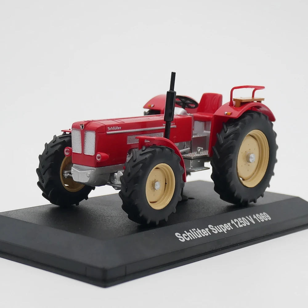 IXO 1:43 Hachette Schluter Super 1250 V 1969 Farm Tractor Diecast Model