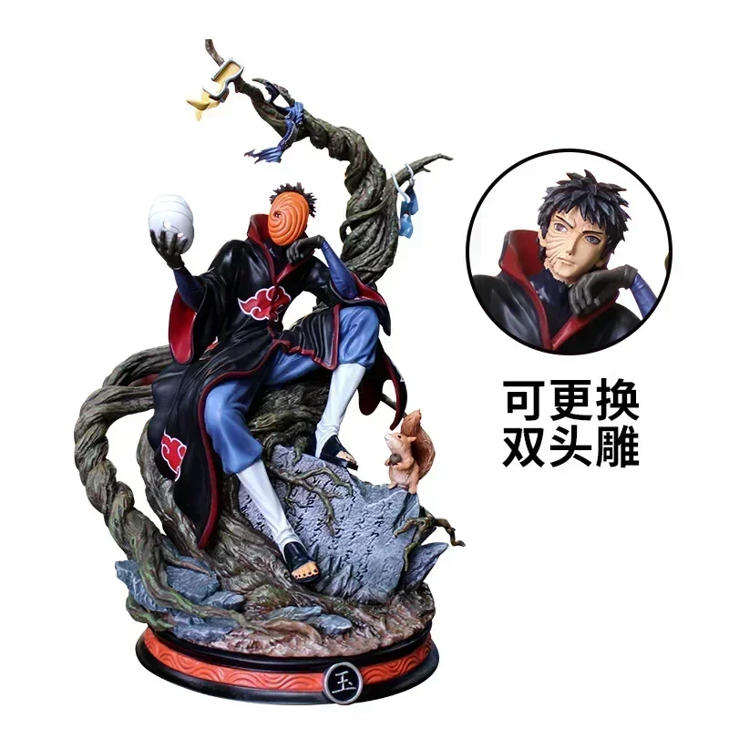 Figuras de Anime Naruto Akatsuki Uchiha Obito figura Konan /Pain ...