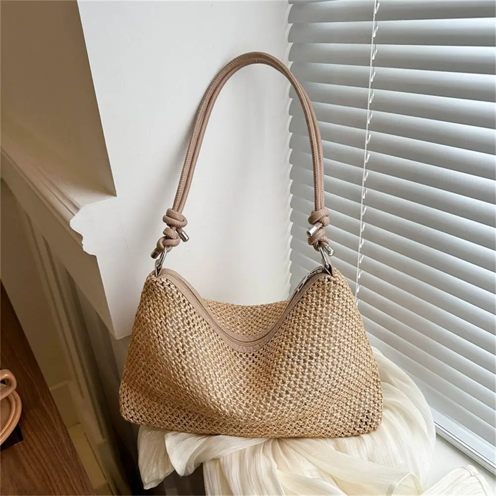 Rattan-Straw-Bag-Cute-Woven-Handmade-Braid-Handbag-Large-Capacity-Tote ...