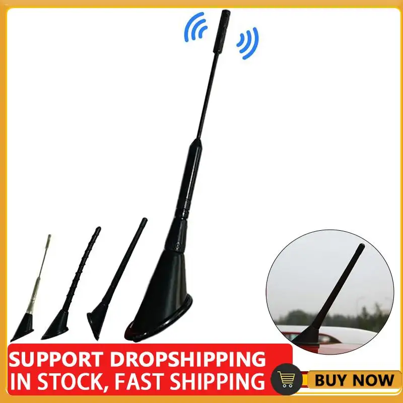 Car-Roof-Antenna-Carbon-Fiber-Black-Radio-Aerial-Antenna-Radio ...