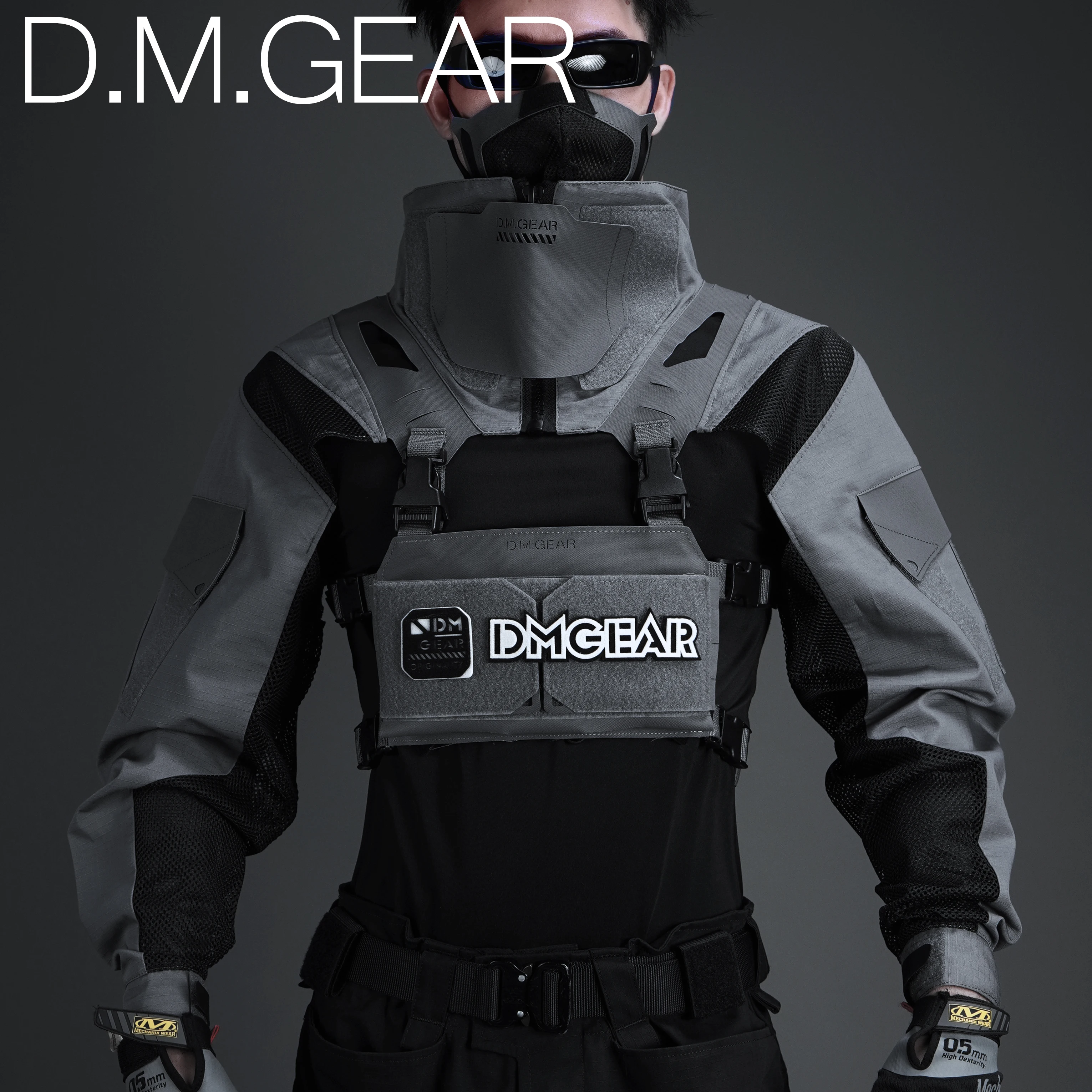 DMGear Original Tactical Combat Jacket Long Sleeve With Mag Pouch ...