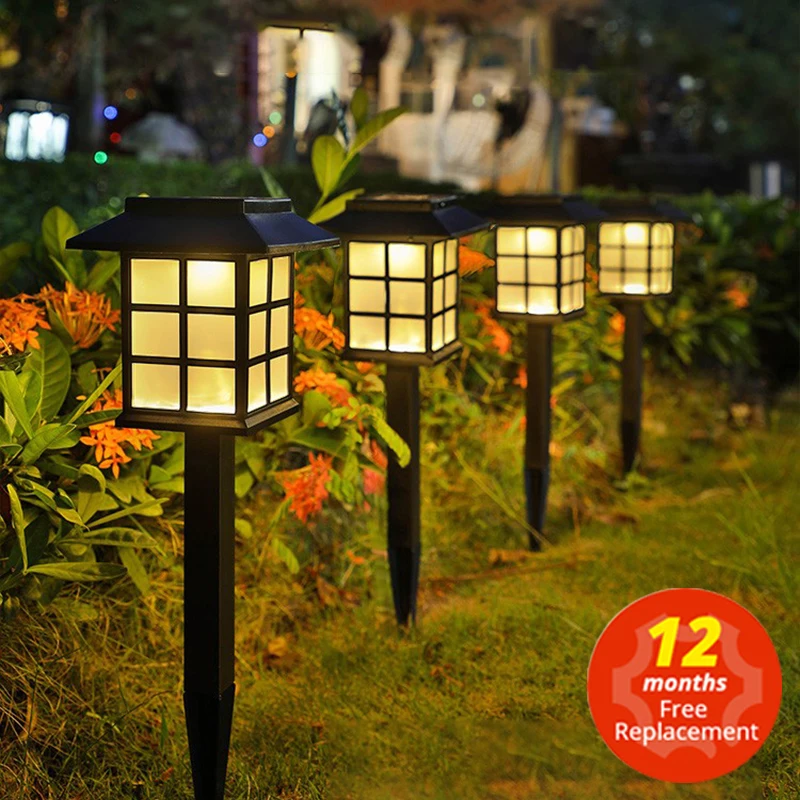 야외 Led 정원 조명 통로 마당용 방수 잔디 램프 거리 에너지 조명 태양광 Led 야외 통로 램프 정원 장식용 방수