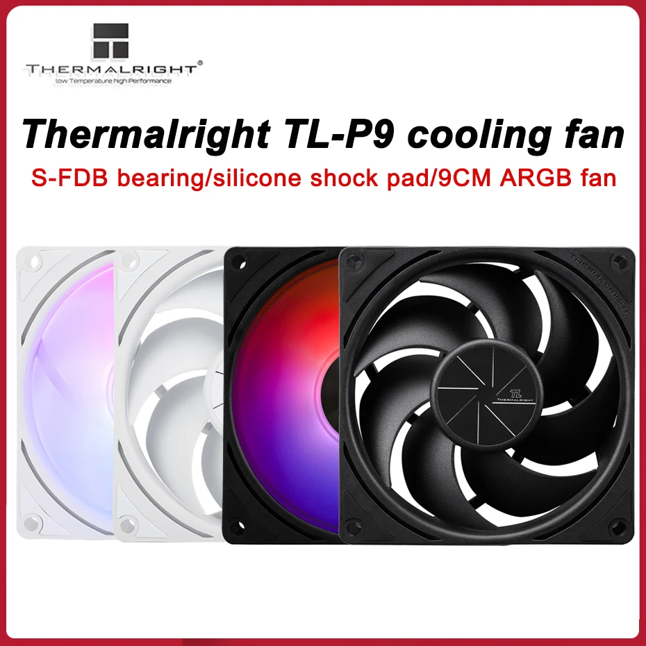 Thermalright-TL-P9-92mm-ARGB-Case-Fan-S-FDB-Bearing-Low-Noise-Low ...
