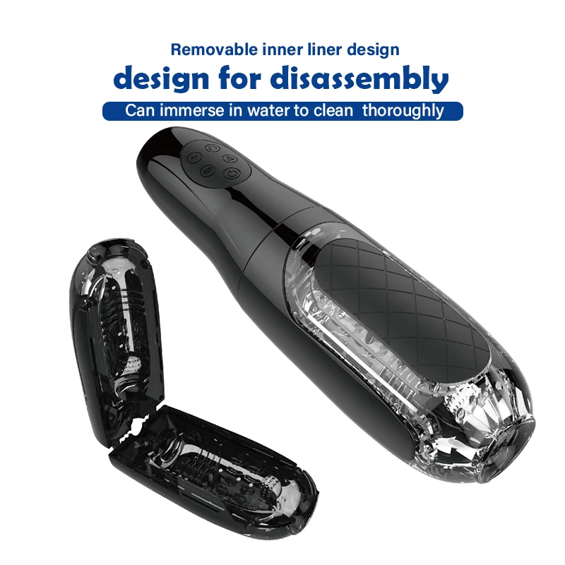 Automatic-can-pinch-Male-Masturbator-Removable-inner-liner-easy-clean ...