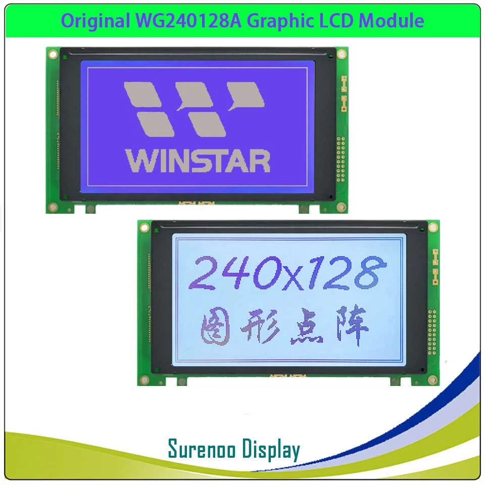 Original Replacement WinStar WG240128A TLX 1741 C3M NHD 240128WG ATFH ...