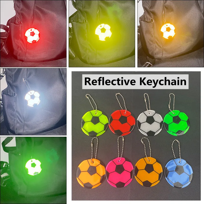 Reflective-Keychain-for-Bags-Backpack-Soccer-Pendant-Ornaments ...