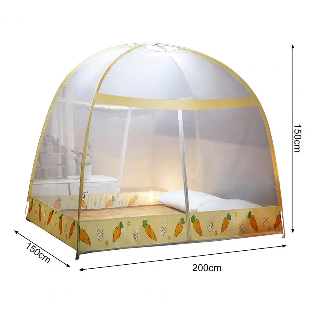 Zipper-Design-Mosquito-Net-Portable-Folding-Mosquito-Net-Tent-Quick ...