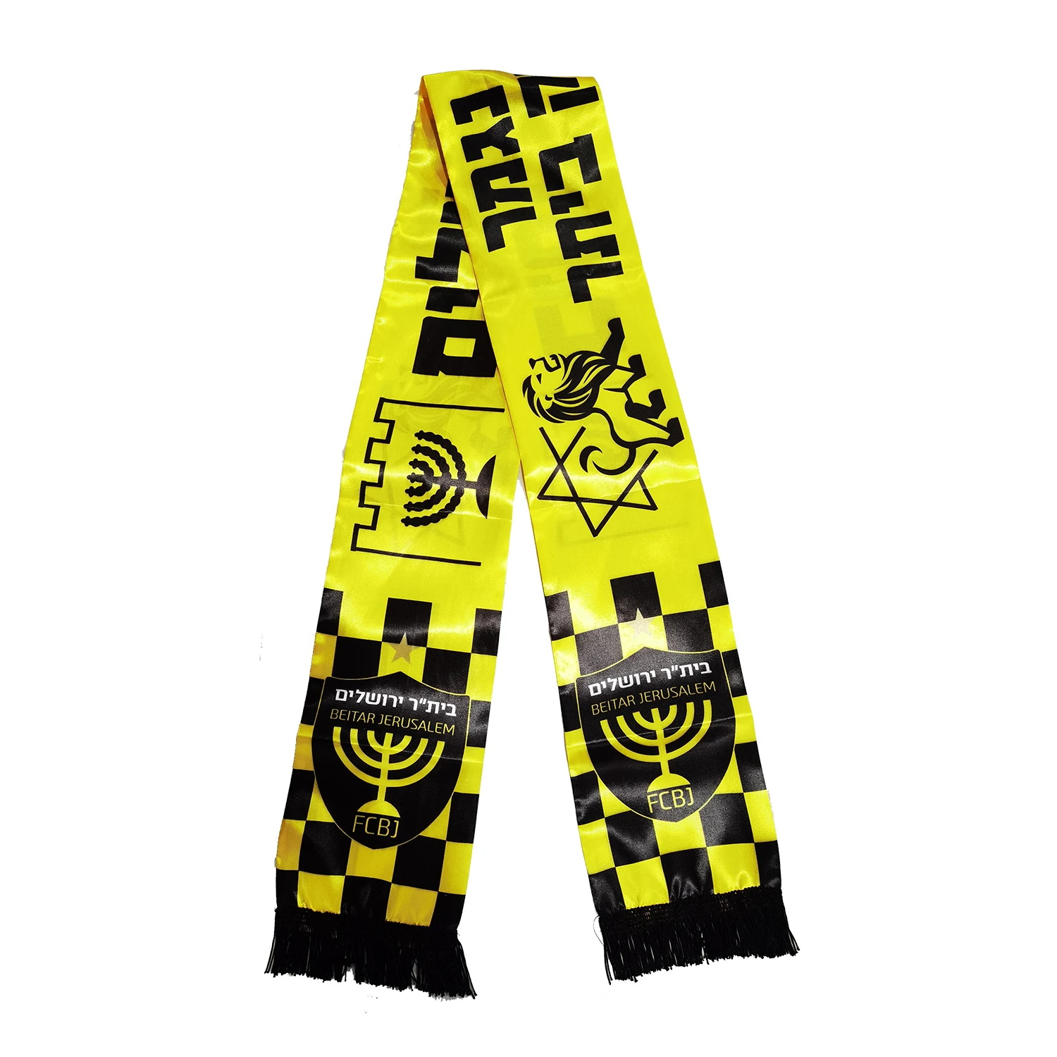 15x150cm-Double-Side-Printing-Satin-Football-Soccer-Fans-Jerusalem ...