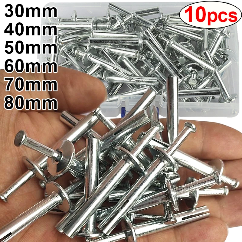 10PCS-Long-Steel-Expansion-Rivets-Hammer-Drive-Nail-Set-Percussion ...