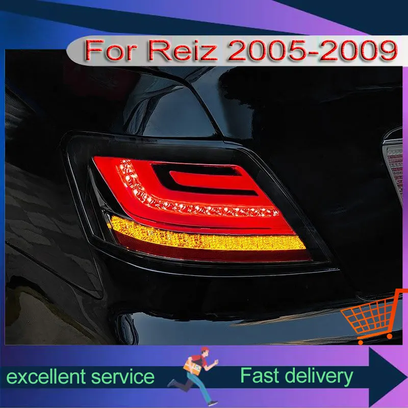 Car-Styling-For-Toyota-2005-2009-Mark-X-Reiz-Tail-Lamp-Upgrade-DRL-Rear ...