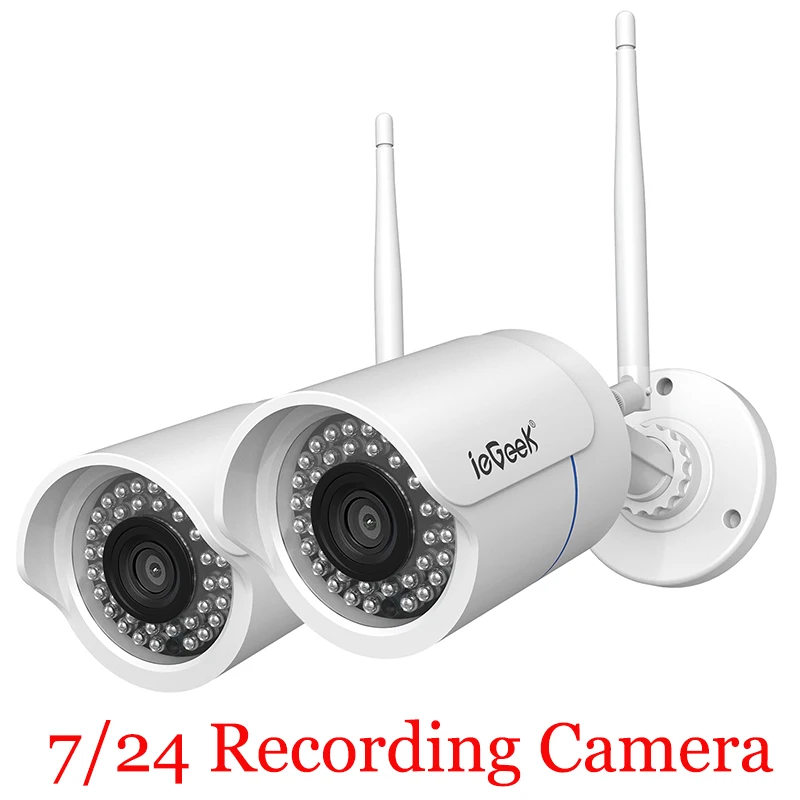 Igeek ao ar livre wifi câmera de proteção segurança 1080p em casa ...
