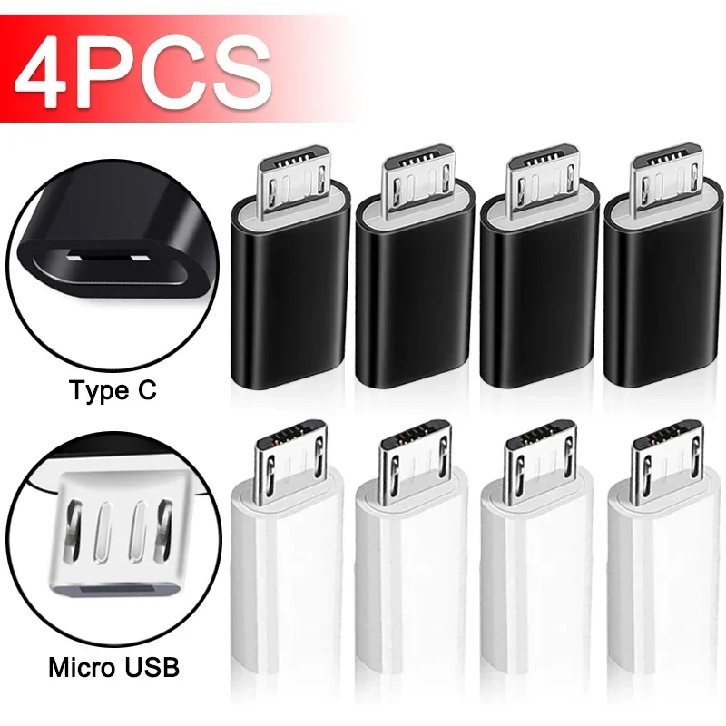 4-2-1-pz-adattatori-per-telefoni-cellulari-Micro-USB-maschio-a-tipo-C ...