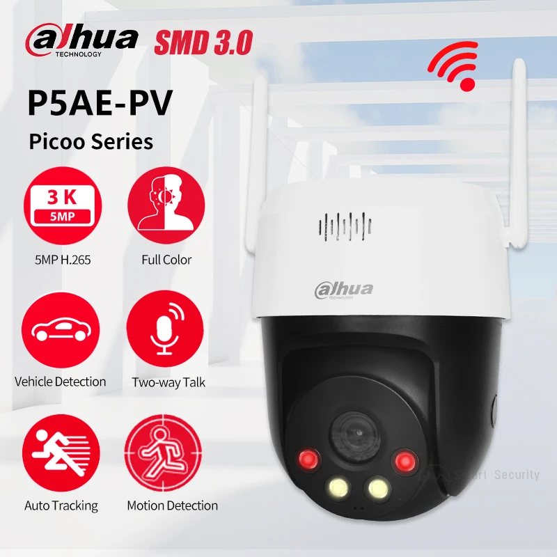 Dahua-5MP-Full-Color-Wifi-Camera-Outdoor-Auto-Tracking-Smart-Light ...