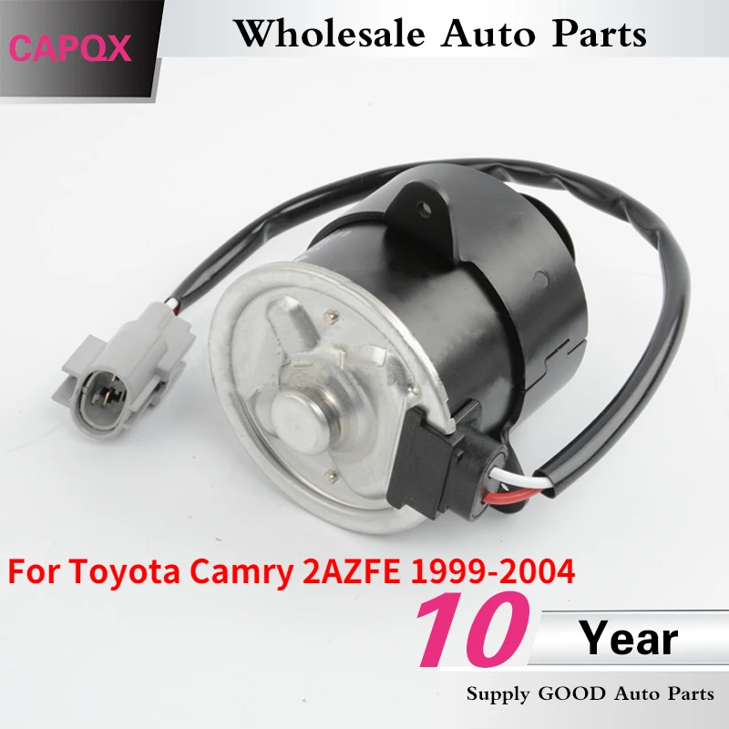 CAPQX Right Side NO.2 Fan Motor 16363-74370 For Toyota Camry 2AZFE 1999 ...