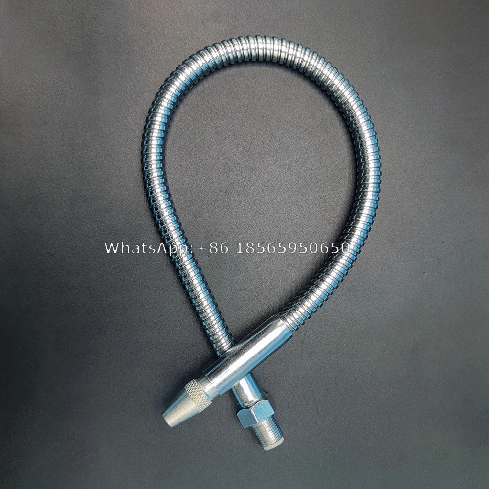 Lathe-Cooling-Round-Nozzle-Metal-Flexible-Water-Oil-Coolant-Pipe-Hoses ...