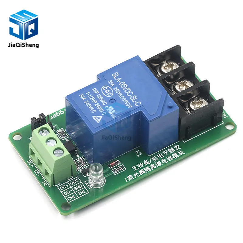 ONE-1-channel-relay-module-30A-with-optocoupler-isolation-5V-12V-24V ...